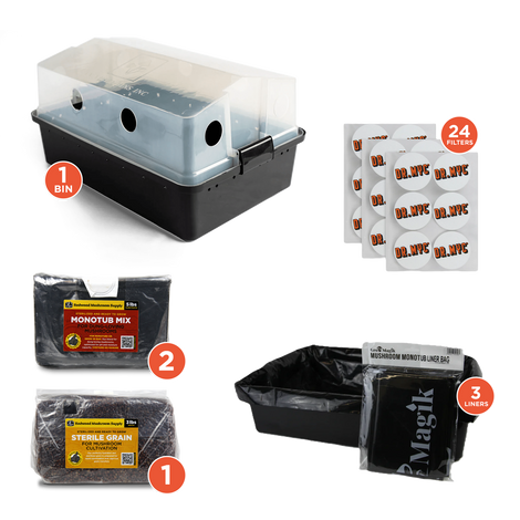 ShroomRoom Automated Martha Tent Bundle | Automated Mushroom Grow Kit ...