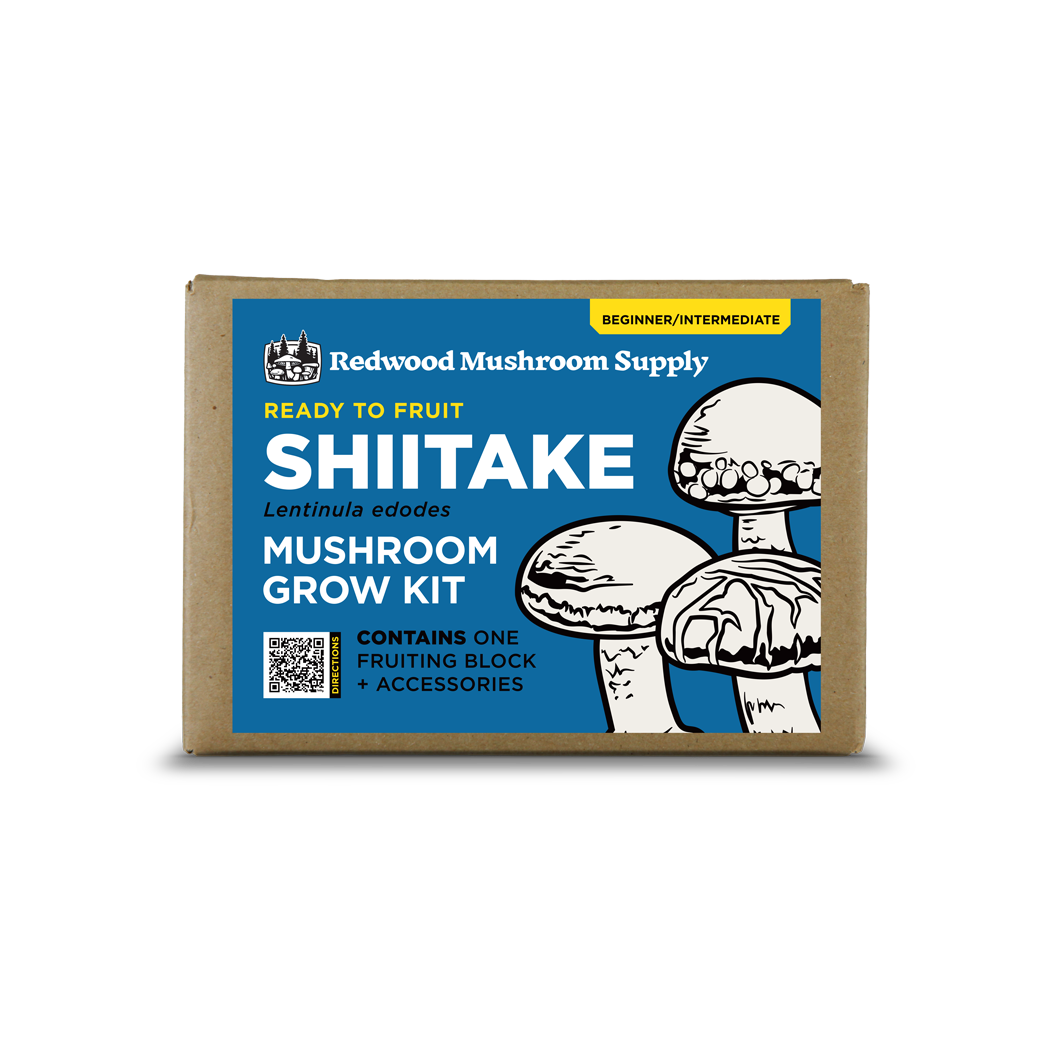 Shiitake Mushroom Grow Kit | Redwood Mushroom Supply