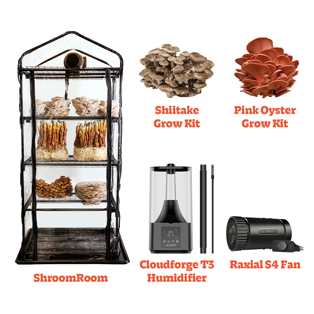 Mushroom Grow Tent Starter Kit | Automated Mushroom Grow Kit – Redwood ...